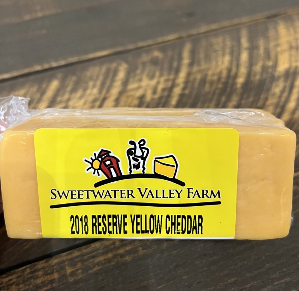 Yellow Cheddar, Reserve (10oz Bar) – Sweetwater Valley Farm